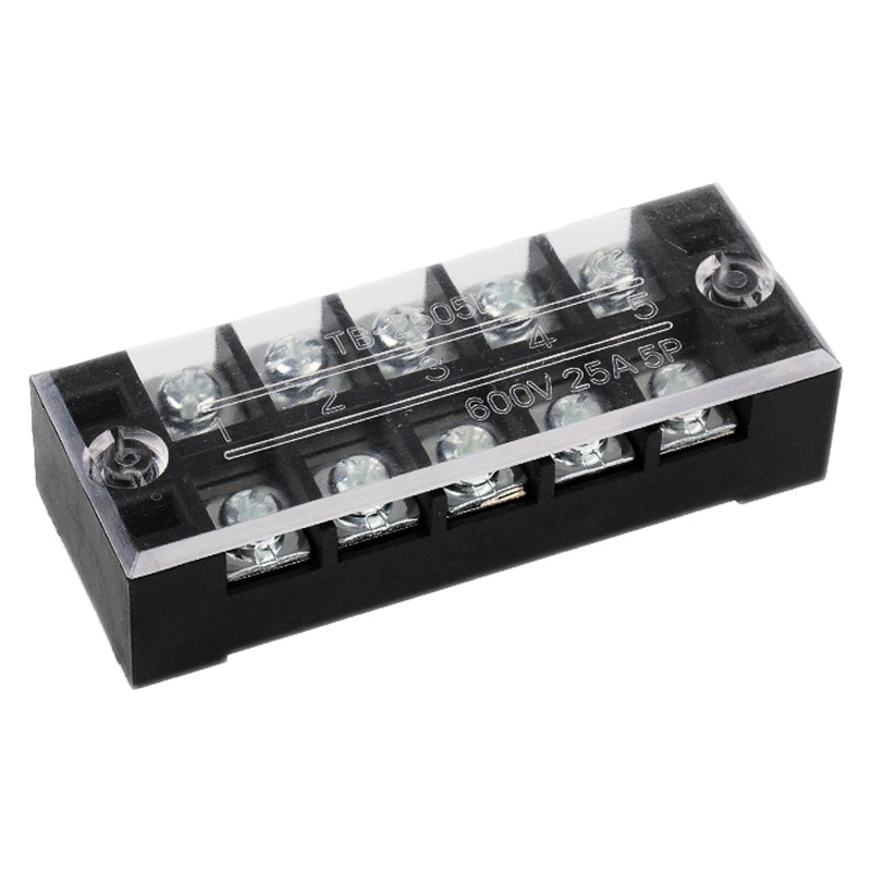 TB-2510 TB Series 25Amp 10 Poles Terminal Barrier Strip Speaker ...